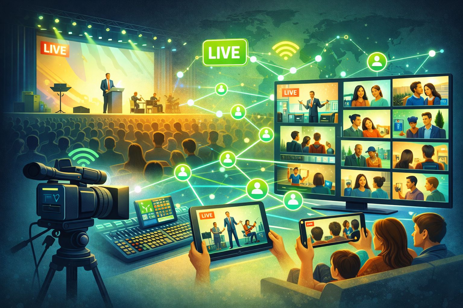 Live Streaming Events: A Practical Guide for Conferences and Concerts ...